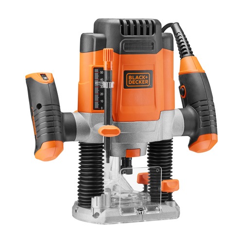 1200W 6.35mm Plunge Router - KW1200E | BLACK+DECKER